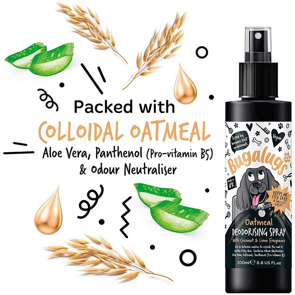 Bugalugs Vegansk Oatmeal Deodorising Spray