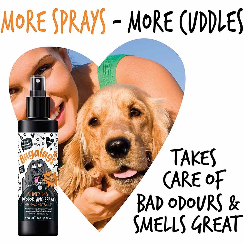 Bugalugs Vegansk Stinky Dog Deodorising Spray