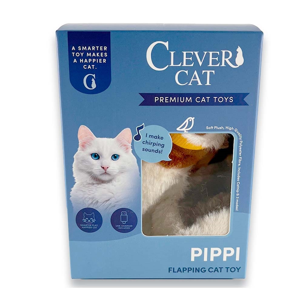 Clever Cat PIPPI Interaktivt Fuglelegetøj Til Katte