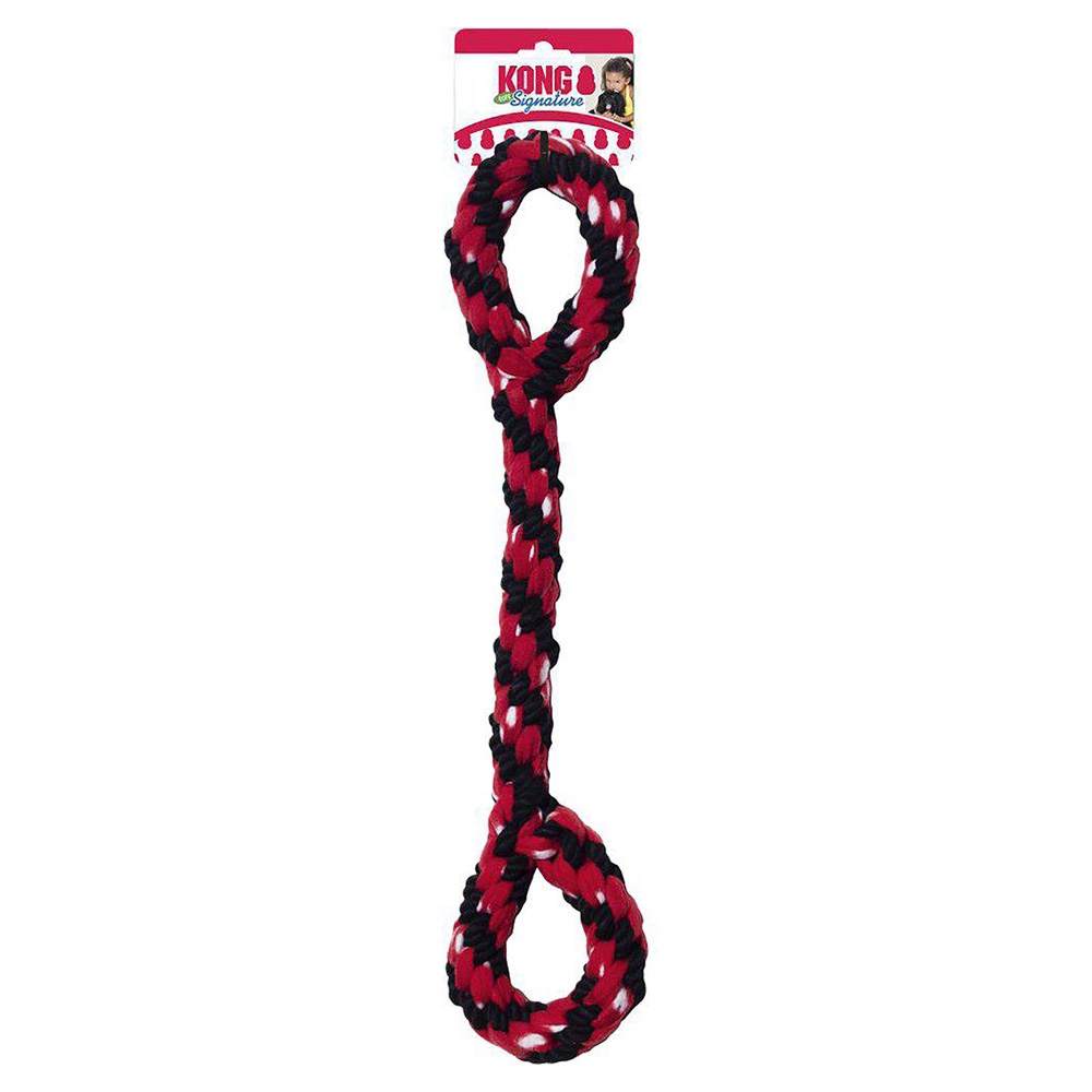KONG Signature Rope Double TUG Reblegetøj Til Hund