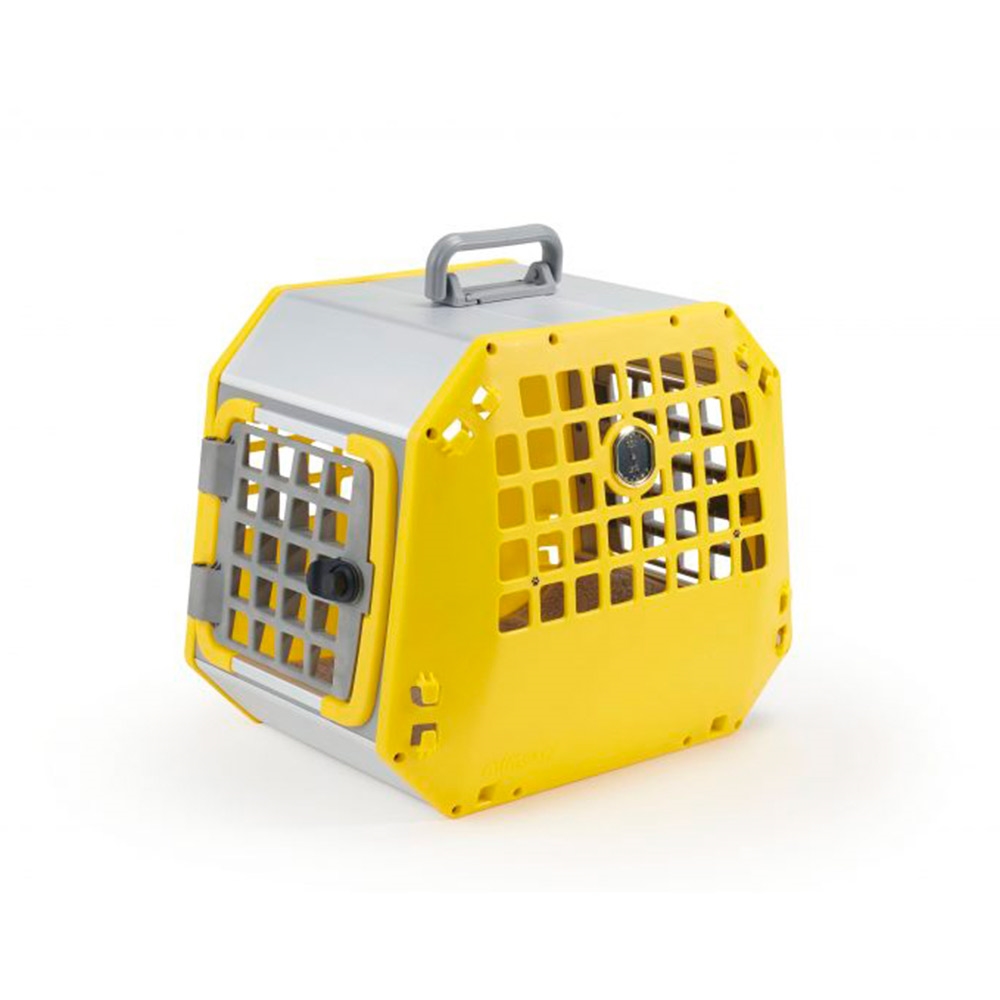Mimsafe Care2 Yellow Medium Transportabelt Bur Til max 5kg Kæledyr