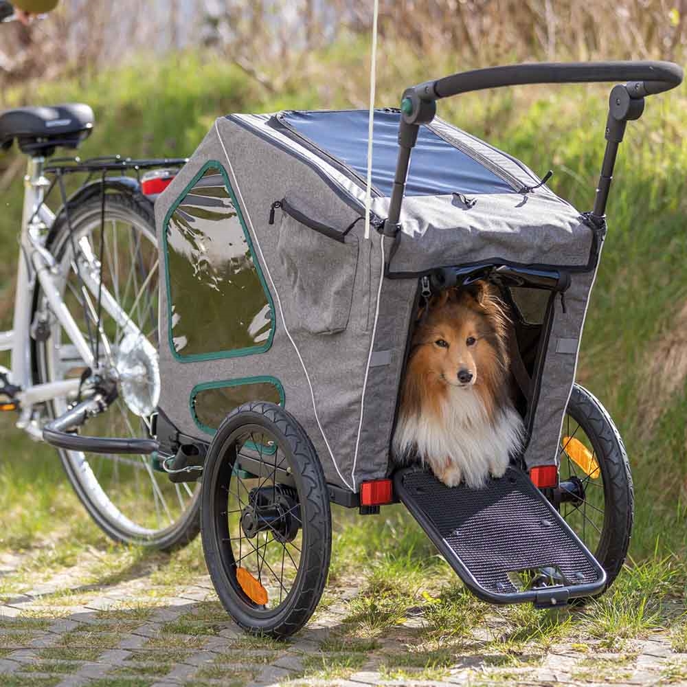 Trixie Cykeltrailer Cykelanhænger & Jogger Til Hund 3 Størrelser