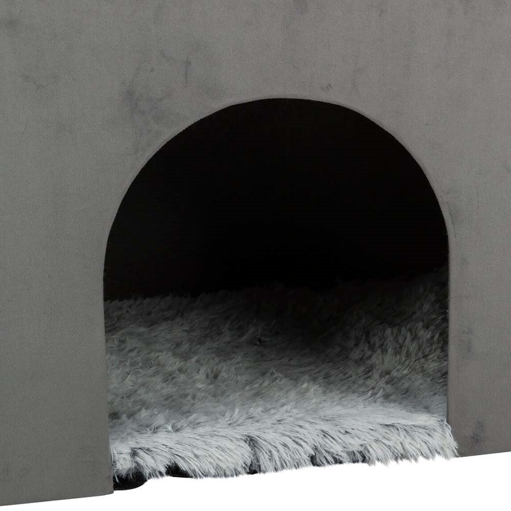 Trixie Harvey Hundehule Med Trappe og Førstesal Op Til 25 Kg Hund