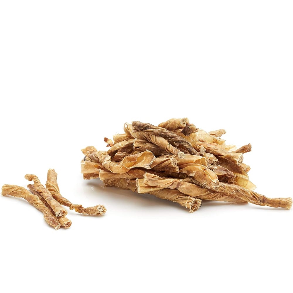 Frigera Natural Dog Chews Twisted Bladder Naturligt Tørret Snoet ...