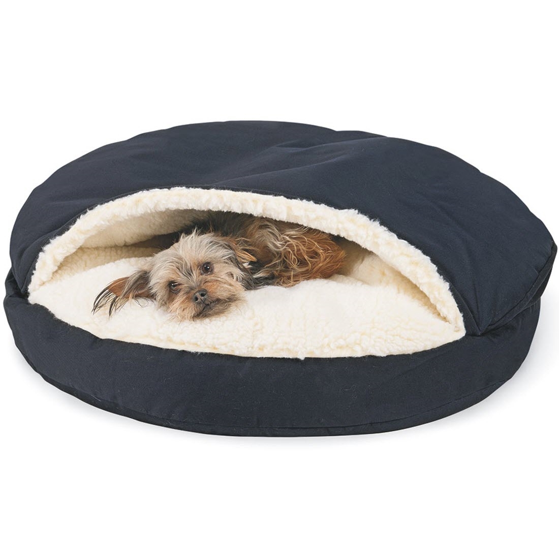 SnooZer Cozy Cave Hundehule STANDARD Design Navy
