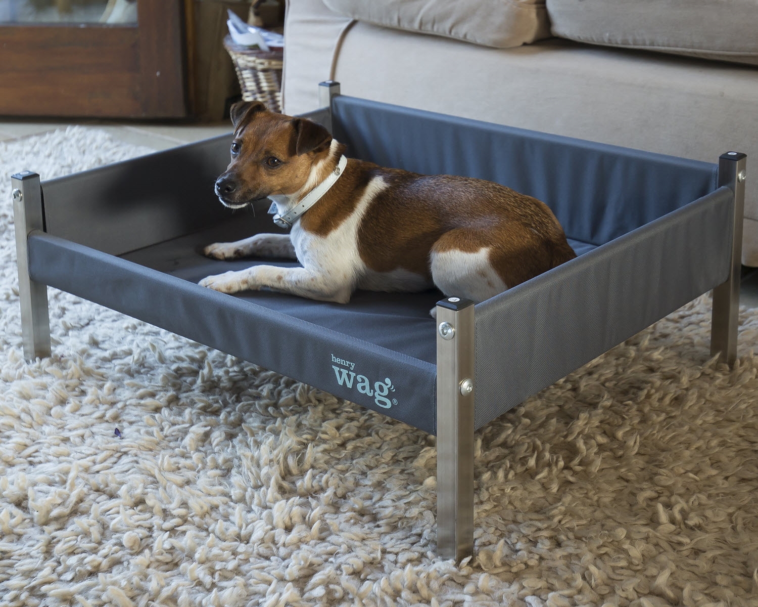 Henry Wag Elevated Dog Bed Hævet Hundeseng På Ben