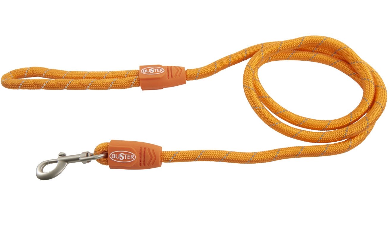 Buster Reflective Rope Hundeline Orange
