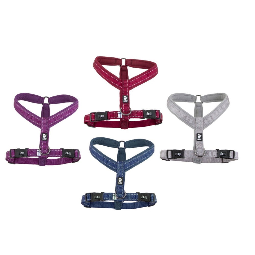 Hurtta Y-Sele Design Casual Med Neopren Polstring Raven