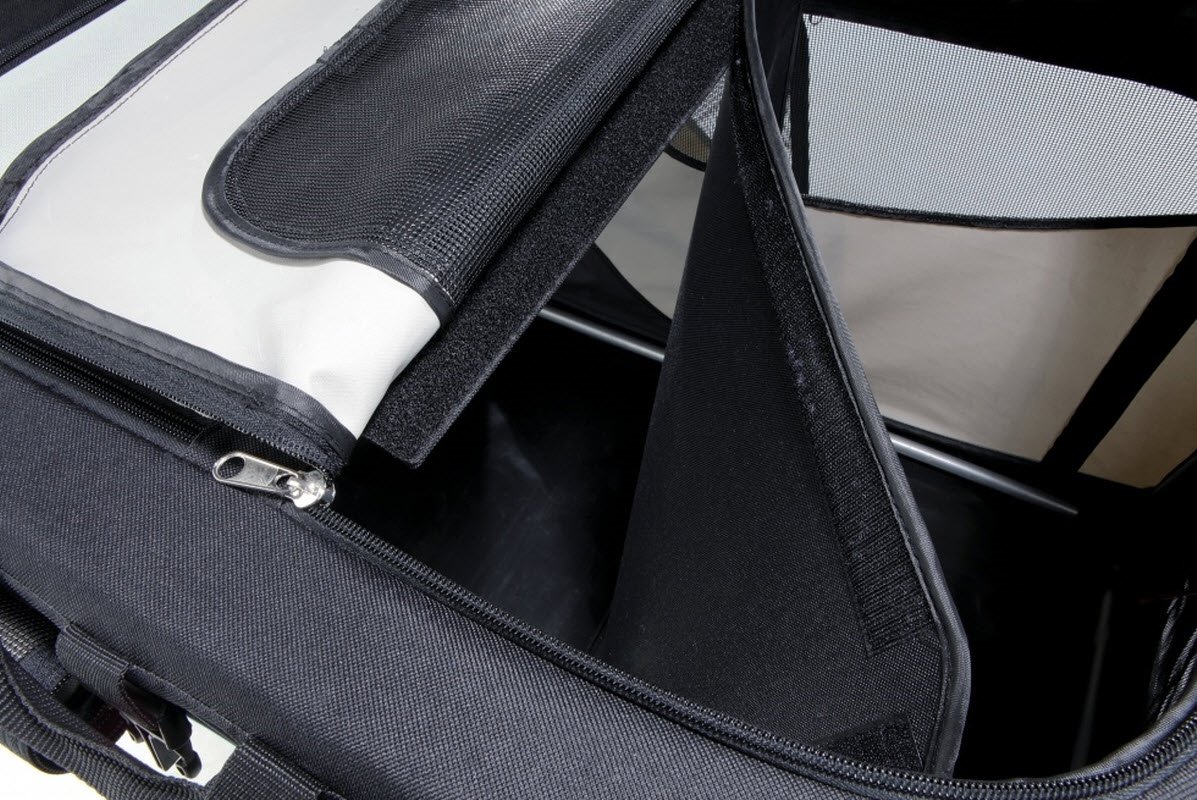 Hundebur til Transport NYLON Vario Dobbelt BUR