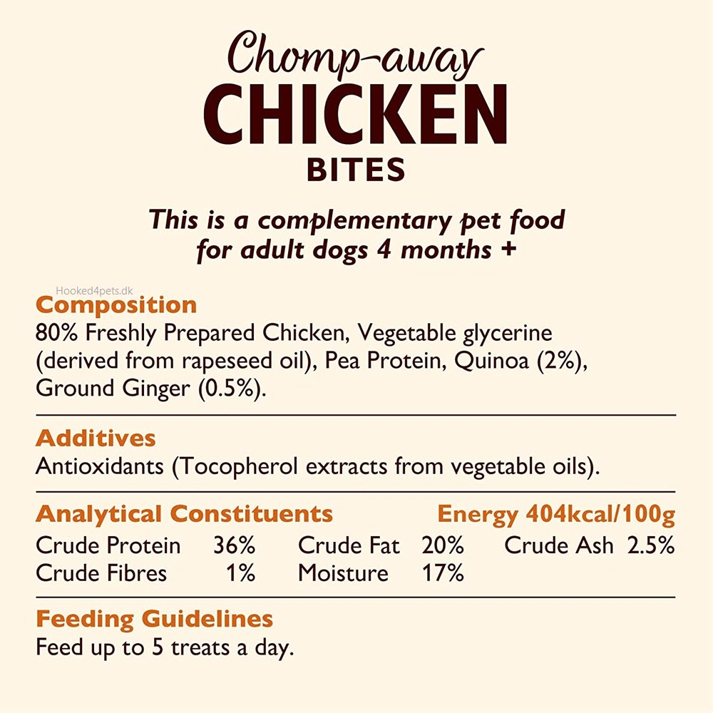 Lily's Kitchen Chomp Away Chicken Bites 70g